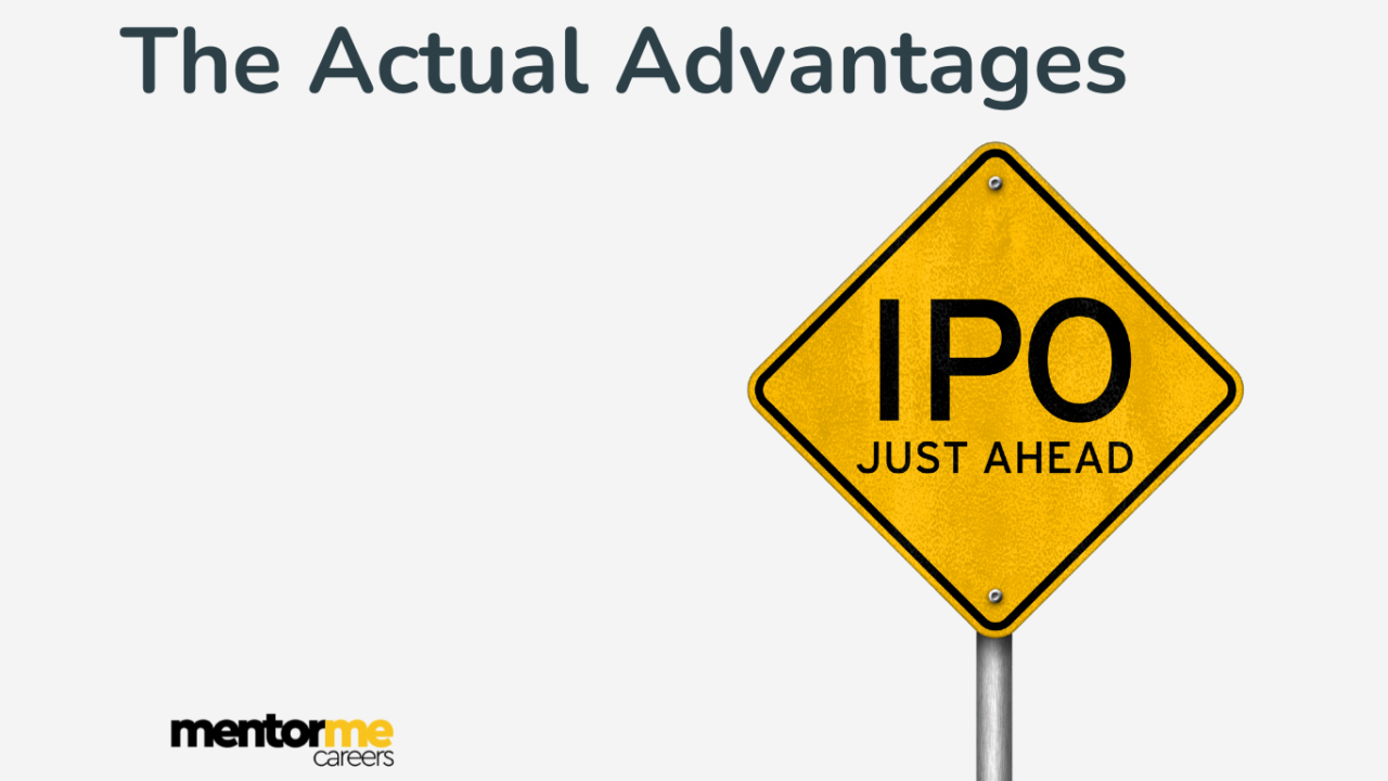 Advantages of IPO - MENTOR ME CAREERS