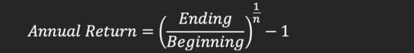 What is an Annual Return? How to Calculate with Examples - MENTOR ME ...