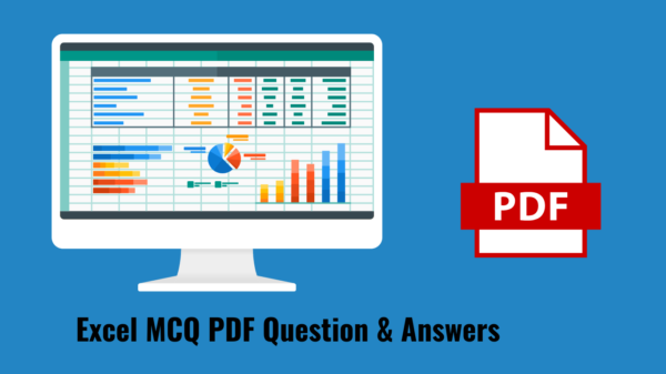 MS excel mcq questions and answers pdf - MENTOR ME CAREERS